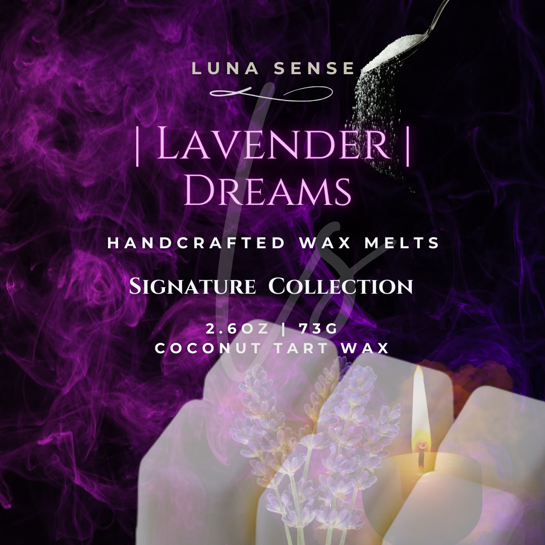 Lavender Dreams Wax Melt | Luxury Home Fragrance | Luna Sense – LUNA SENSE