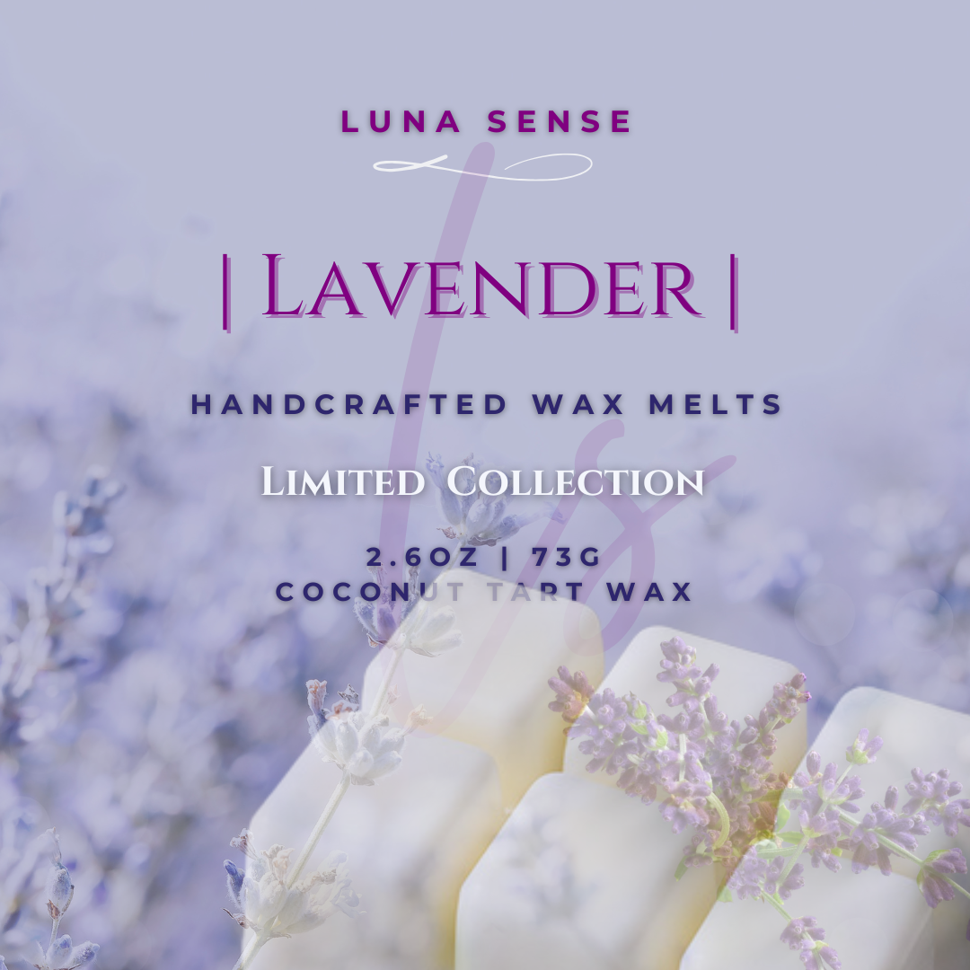 Lavender Wax Melt | Luxury Home Fragrance | Luna Sense – LUNA SENSE