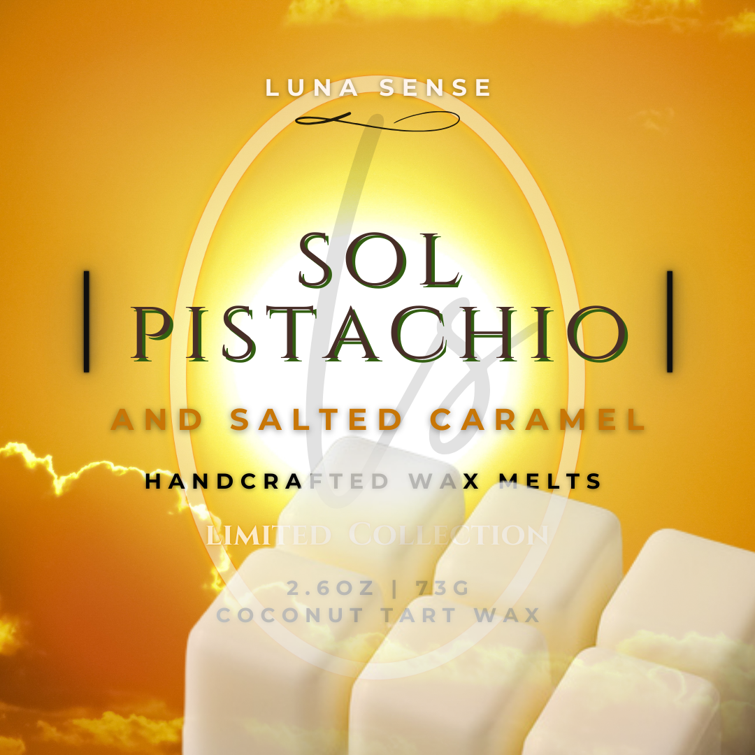 Sol Pistachio Wax Melt | Luxury Home Fragrance | Luna Sense – LUNA SENSE